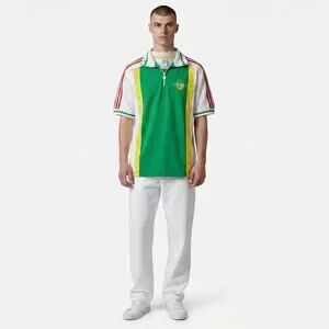 adidas | Shirts | Rare Adidas Originals Y2k S Half Zip Polo Rasta ...